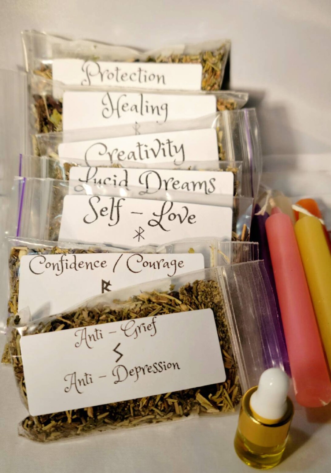 Customized Spell Kit, Build Your Own Spell, Candle Magic Spell ...