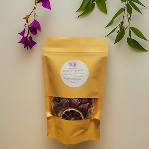 SIMMER POT Kit for Protection and Cleansing the Home, Stove Top ...