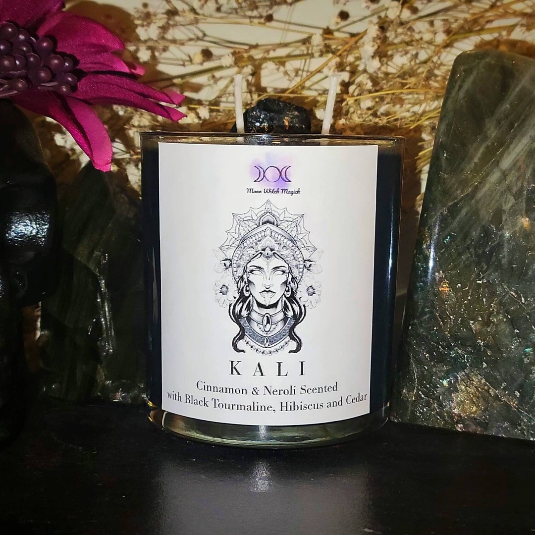 Kali Goddess Candle, Invocation Candle, Offering Candle, Goddess ...