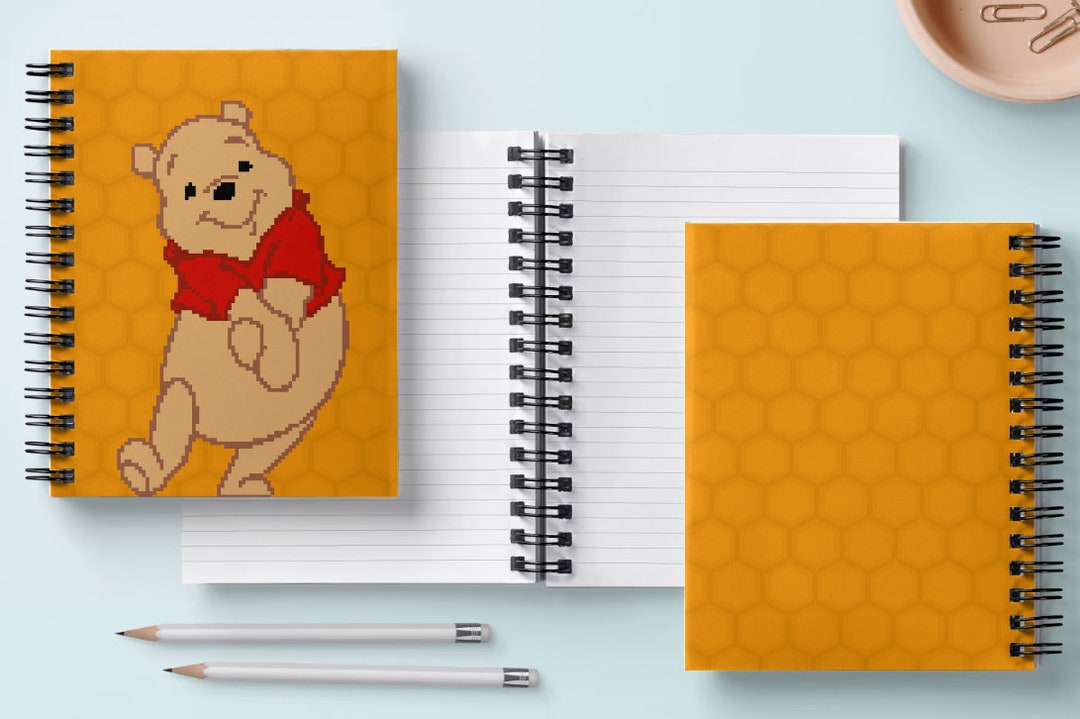 Shy Winnie the Pooh Notebook - Etsy