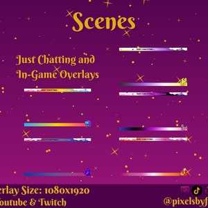 Rainbow Pride Twitch Stream Overlay Pack - Etsy