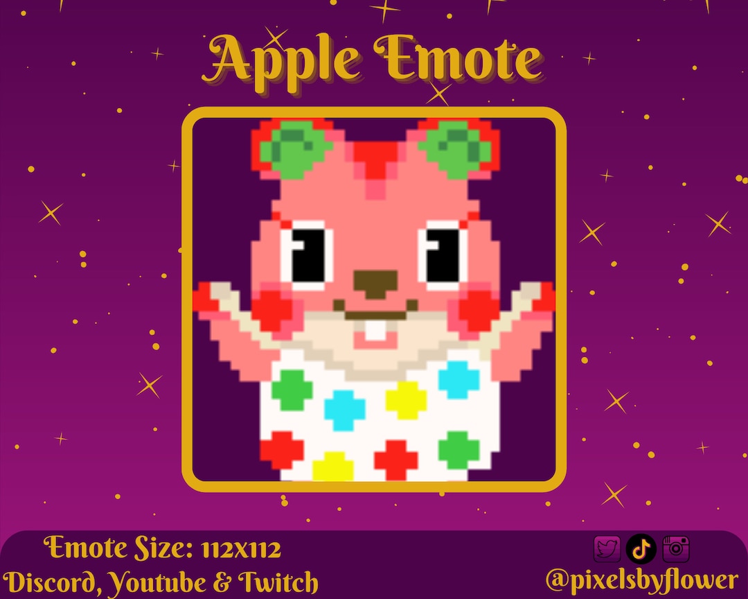 Apple Hype Emote - Etsy