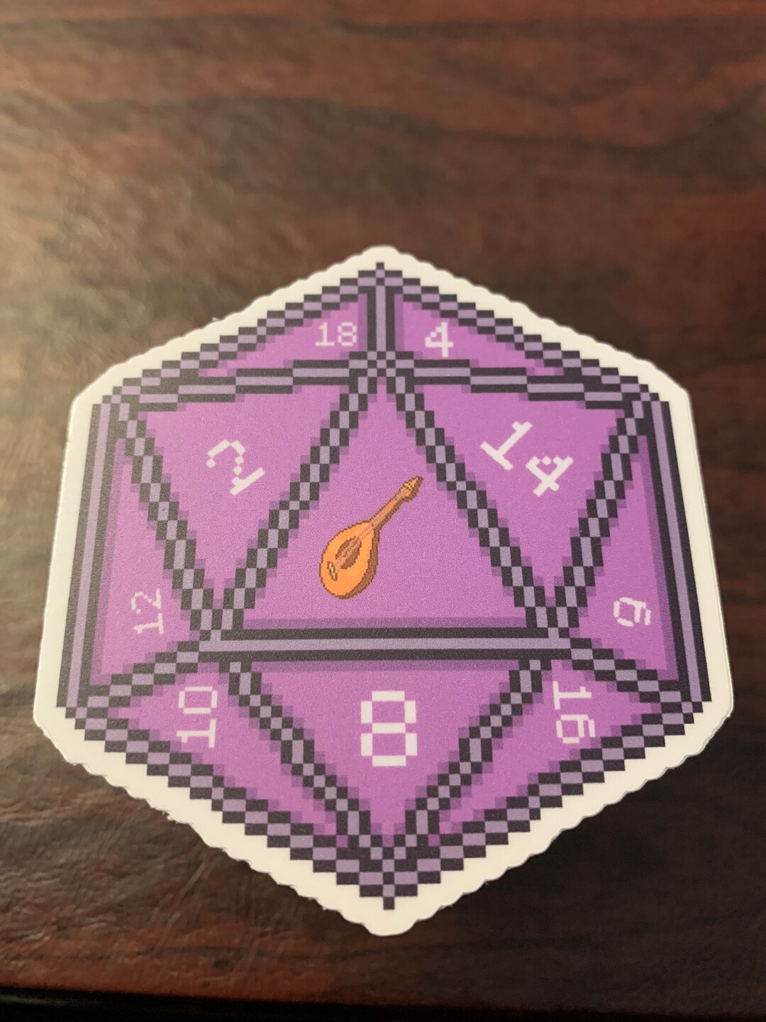 Dungeons and Dragons D20 Stickers - Etsy