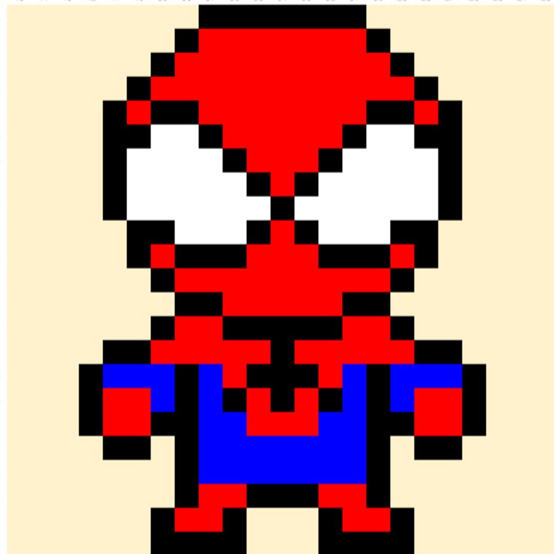 C2C Afghan Spiderman Pattern C2c Crochet Pattern Spiderman C2c Square ...