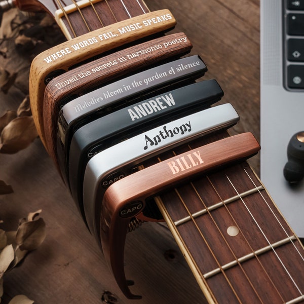 Personalized Kapo for Guitar - Etsy