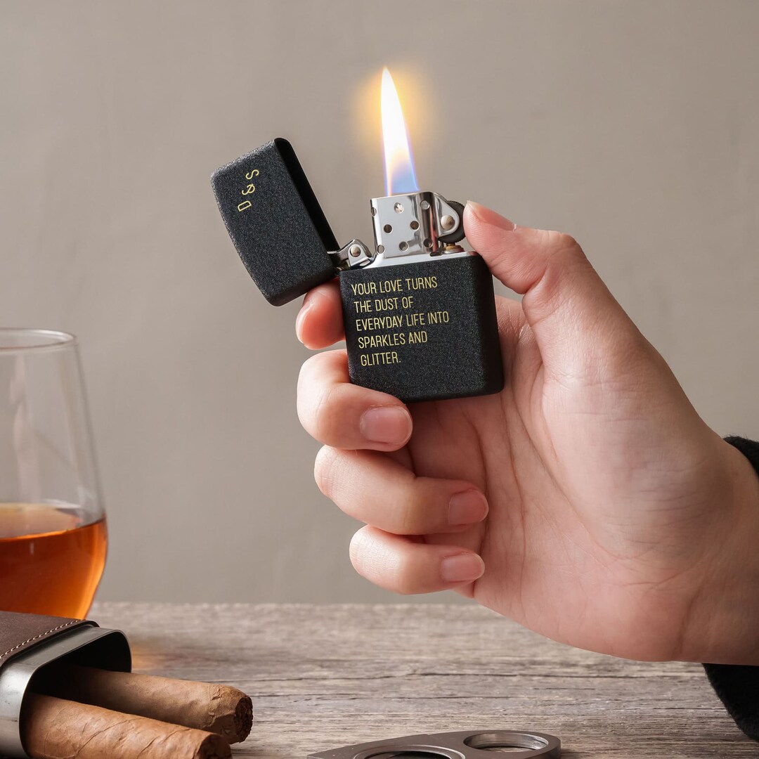 Custom Lighter Case Bachelor Party Groomsmen Gift Personalized Lighter ...