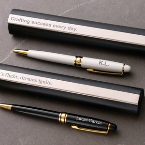 Custom Engraved Business Pen 04 Office Gift Ideas Personalized Gift for ...