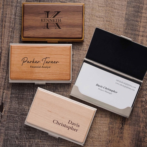 Business Card Case - Etsy