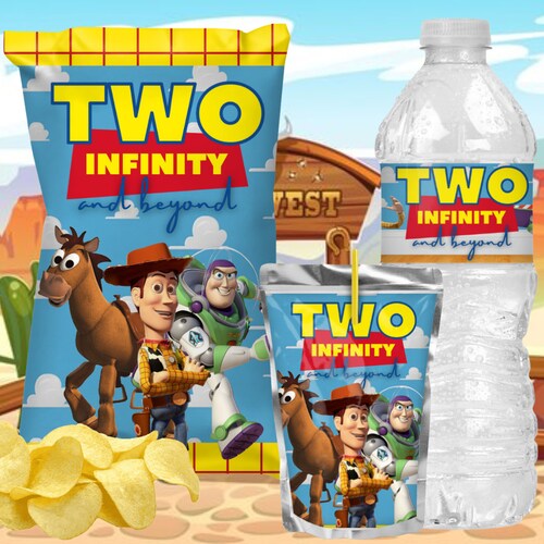 Two Infinity and Beyond Bubble Labels Toy Story Bubble - Etsy