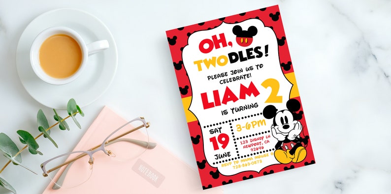 Boy Birthday Invite 2nd Birthday Invitation Boy Birthday | Etsy