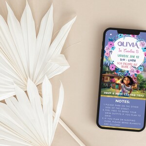 Encanto Birthday Invitation Encanto Birthday Invite Encanto Birthday ...