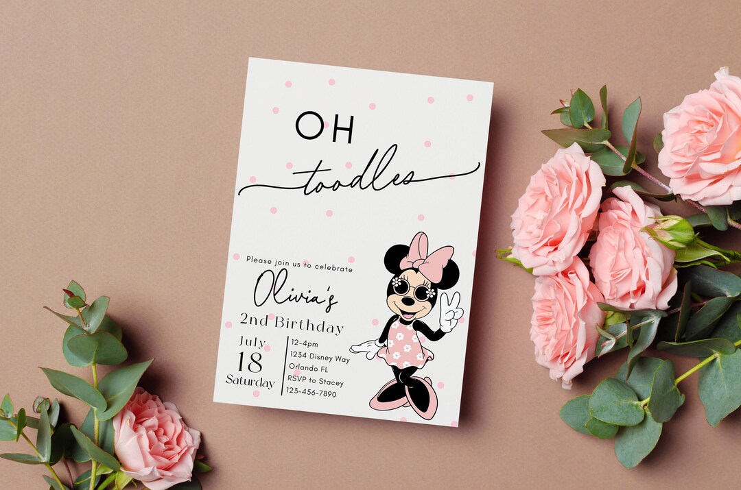 Any Age Girl Birthday Invite | Printable Any Age Birthday Invitation ...
