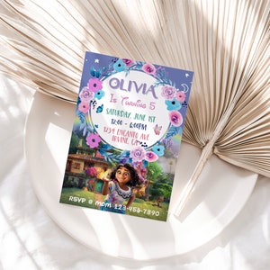 Encanto Birthday Invitation Encanto Birthday Invite Encanto Birthday ...