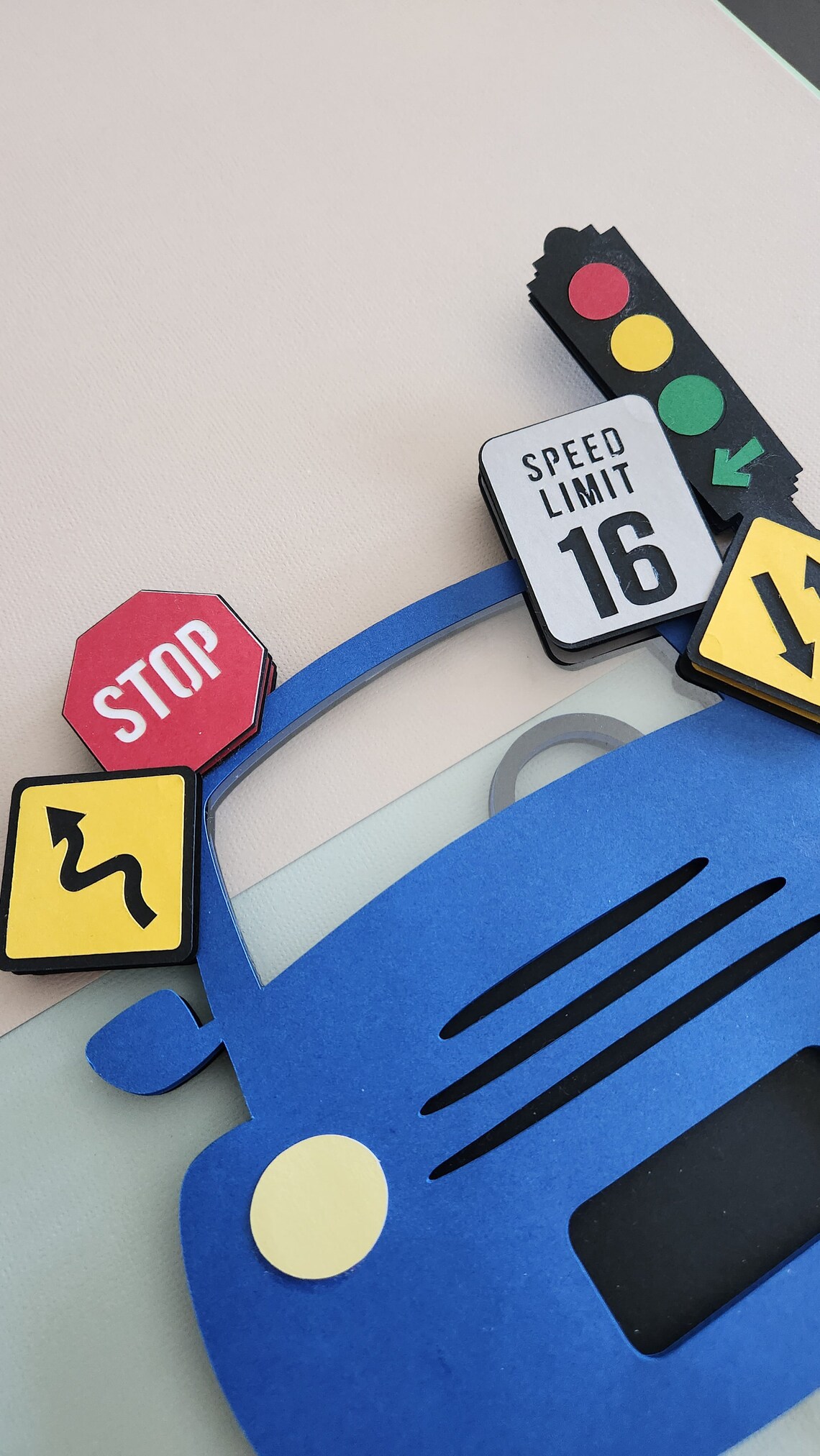 Driver License Birthday Cake Topper | Car Cake Topper | Birthday Topper ...