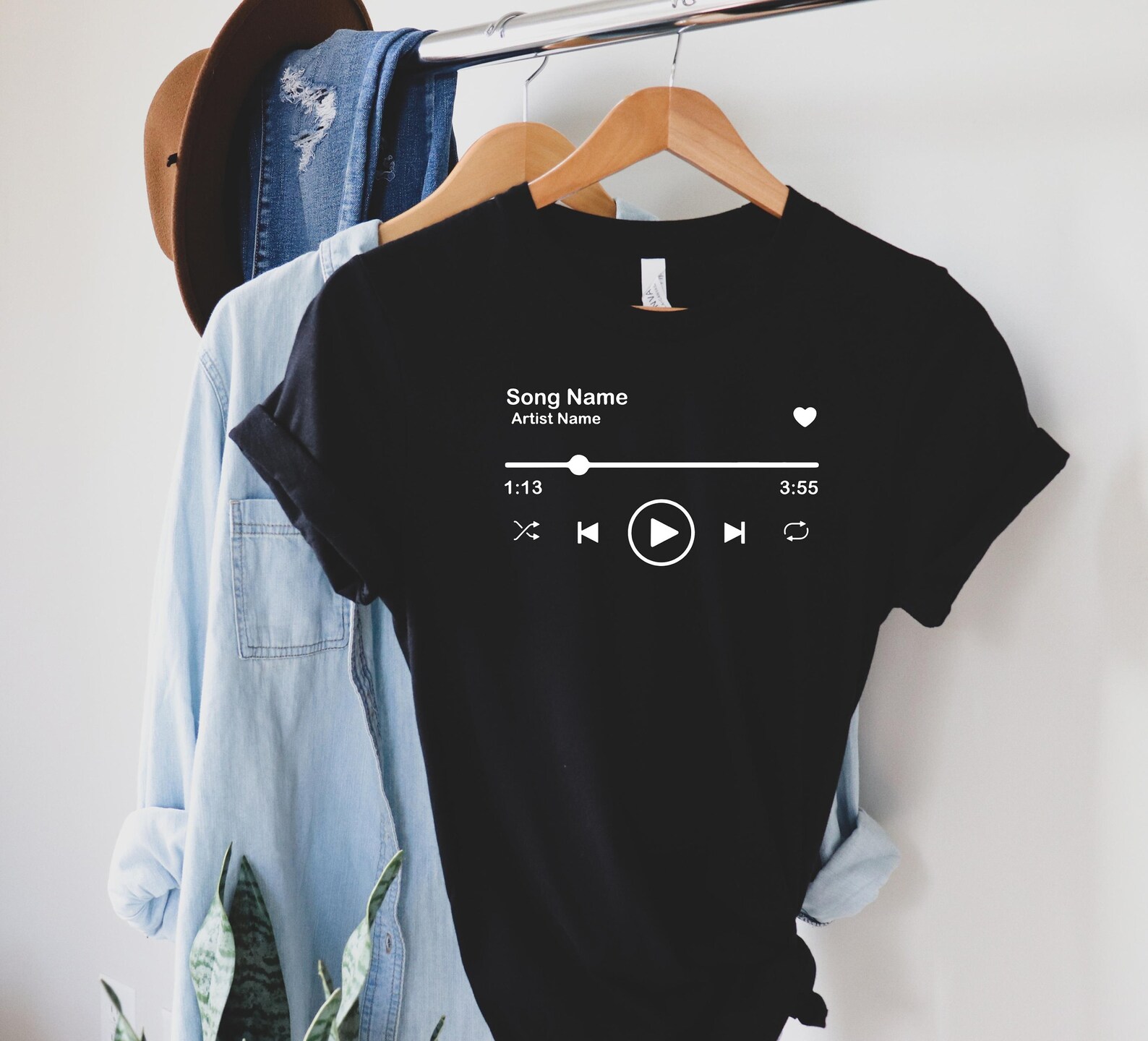 Custom Your Best Song Tshirt, Spotify Music List Tee , Personalized ...