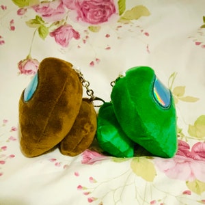 12 Handmade Polynylon Among Us Space Crewmate Imposter Game Iridescent ...