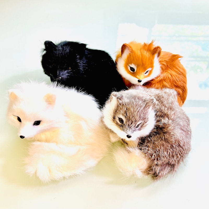 Fox Figures Cute - Etsy