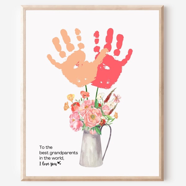 Dad Poem Handprint, Father's Day Poem Printable, Dad Birthday Gift From ...