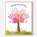 Spring Tree Handprint, Spring Handprint Craft, Spring Craft for ...
