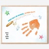 First Day of School Poem Handprint, Back to School Handprint, Prek ...