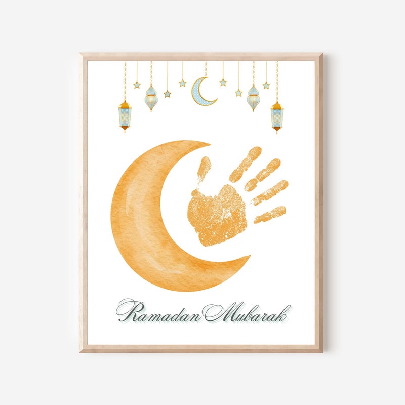 Ramadan Handprint Craft - Etsy
