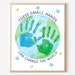Earth Day Handprint Art, Small Hands Change the World, Earth Day ...