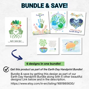 Plant a Tree Handprint Art, Earth Day Handprint, Handprint Craft ...