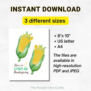 Sweet Corn Handprint Footprint Craft, Thanksgiving Handprint Craft ...