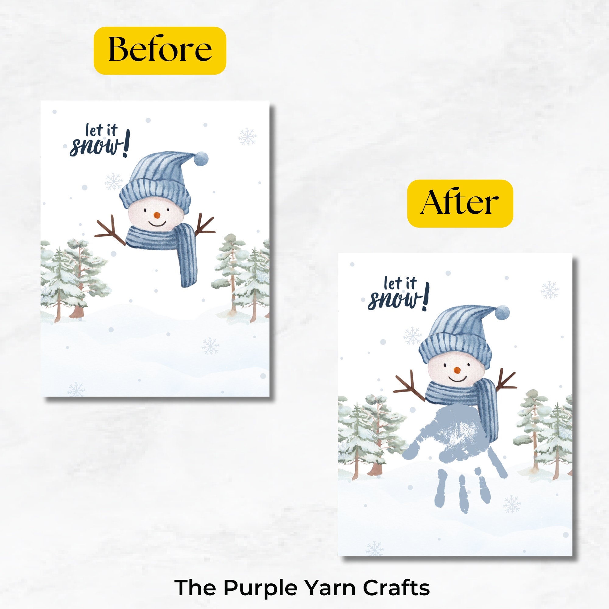Snowman Handprint Art, Snowman Craft, Snowman Printable, Snowman ...