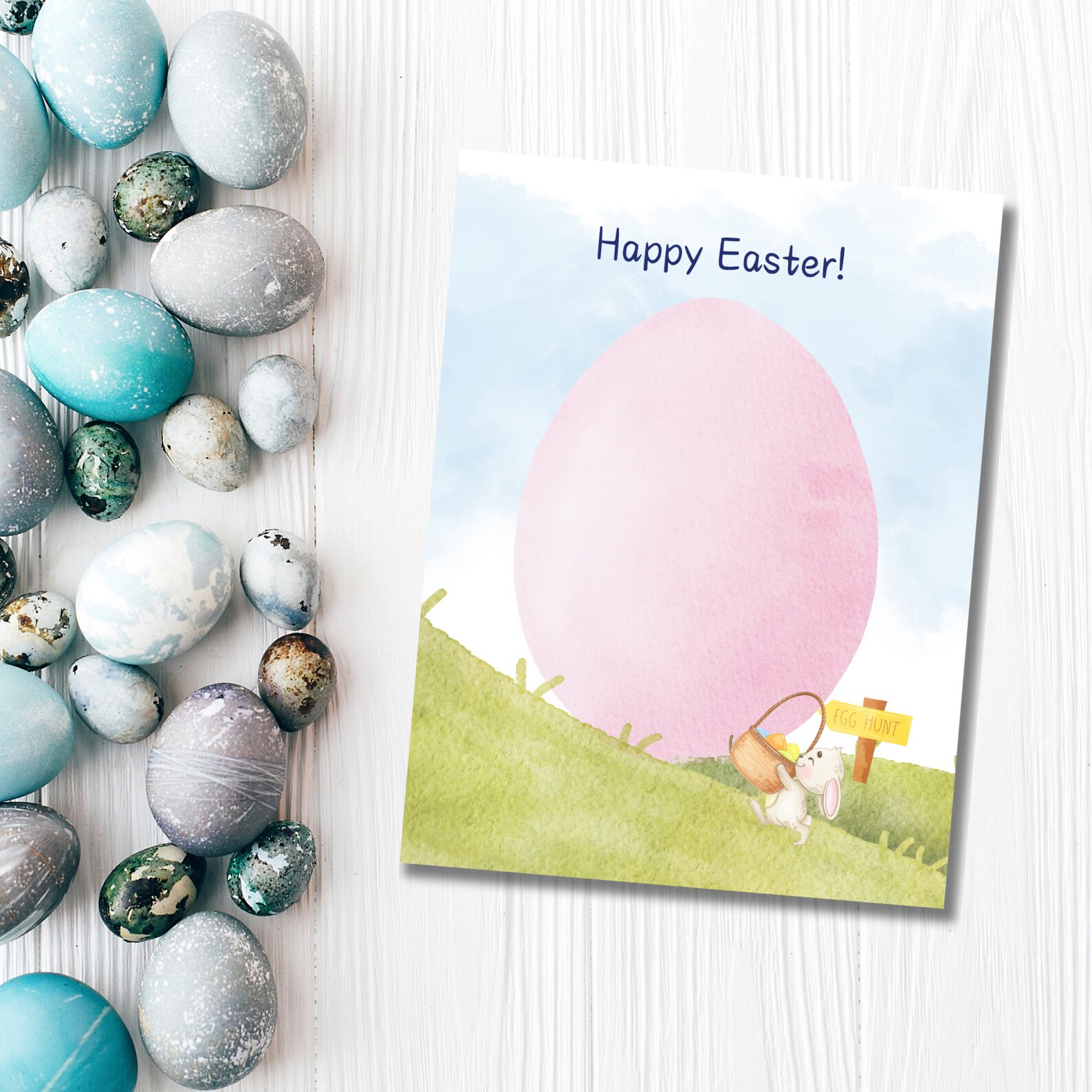 Easter Egg Handprint, Easter Handprint, Daycare Printable, Easter ...