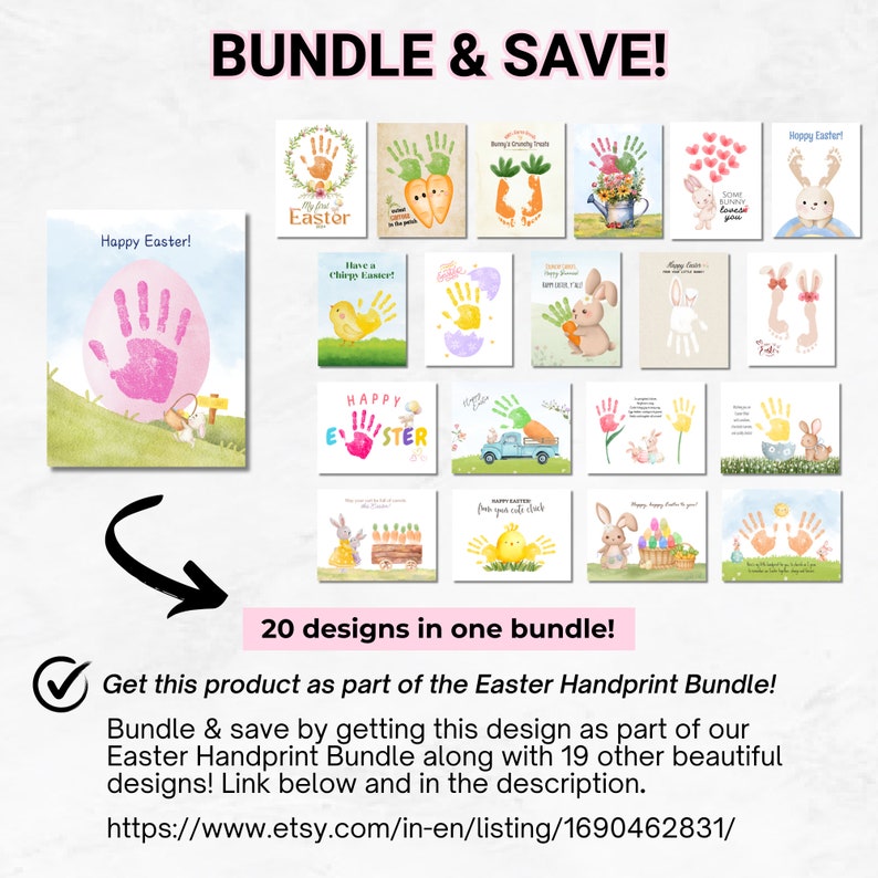 Easter Egg Handprint, Easter Handprint, Daycare Printable, Easter ...