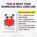 Panda Valentine Handprint Craft, Valentine's Day Handprint Art, Daycare ...