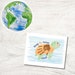 Save the Ocean Handprint, Earth Day Printable, Earth Day Handprint ...
