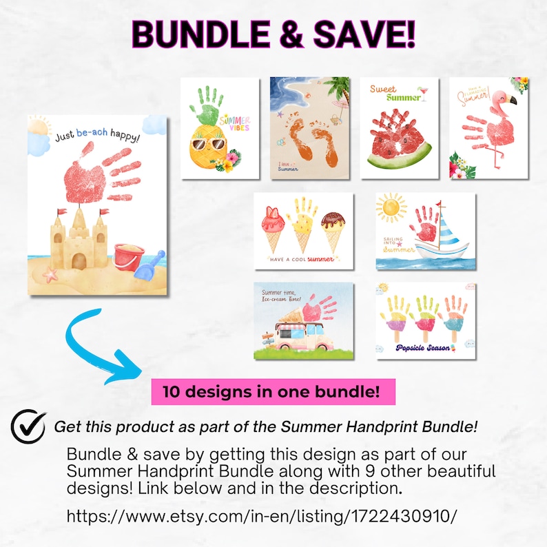 Summer Handprint Art, Sand Castle Handprint, Summer Craft Kids, Baby ...