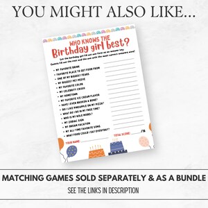 This or That Birthday Game Printable, Would She Rather Birthday Game ...