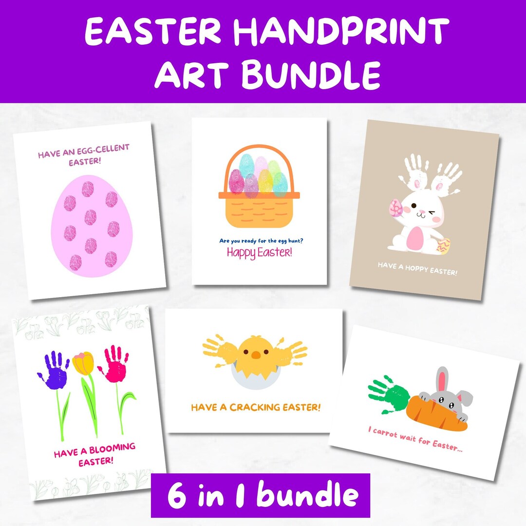 Easter Handprint Art, Easter Handprint Craft, Easter Handprint ...