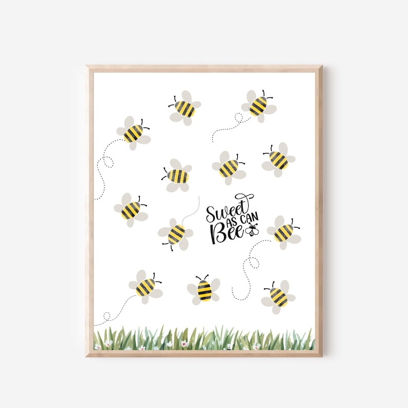 Bee Fingerprint Craft, Bumble Bee Thumbprint Art, Spring Bee Handprint ...