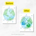 Earth Day Handprint Art, Small Hands Change the World, Earth Day ...