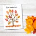 Thanksgiving Fingerprint Tree Craft, Thanksgiving Leaf Kids Activity, I ...