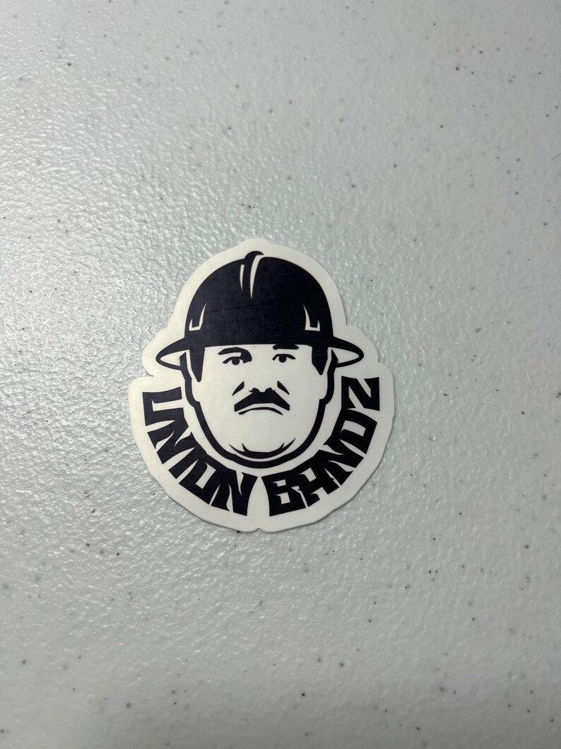 El Chapo Hard Hat Union Bandz Sticker, Chapizza, JGL - Etsy