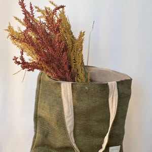 Handmade Hemp Tote Bag: Sustainable Shoulder Bag - Etsy