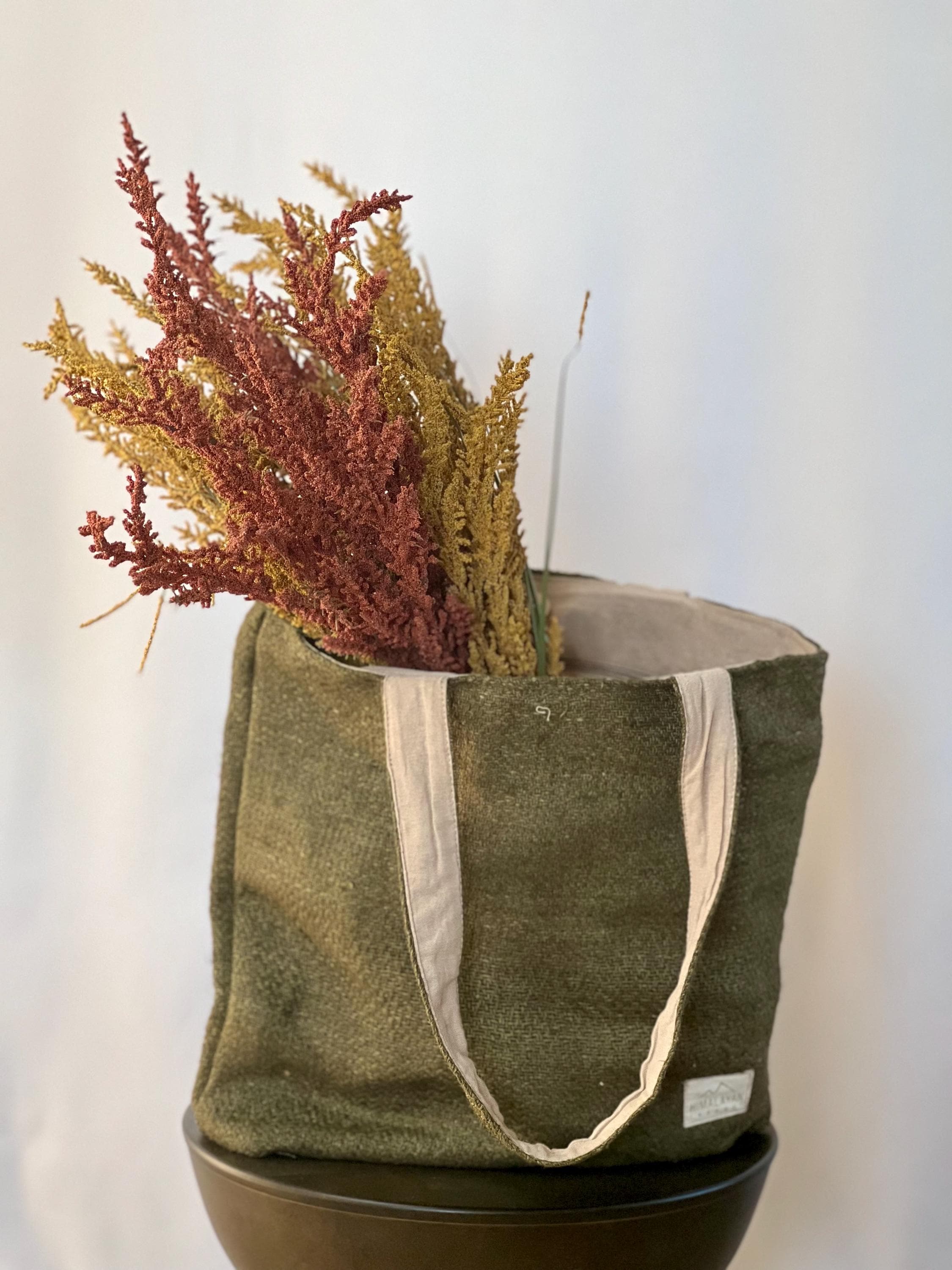 Handmade Hemp Tote Bag: Sustainable Shoulder Bag - Etsy
