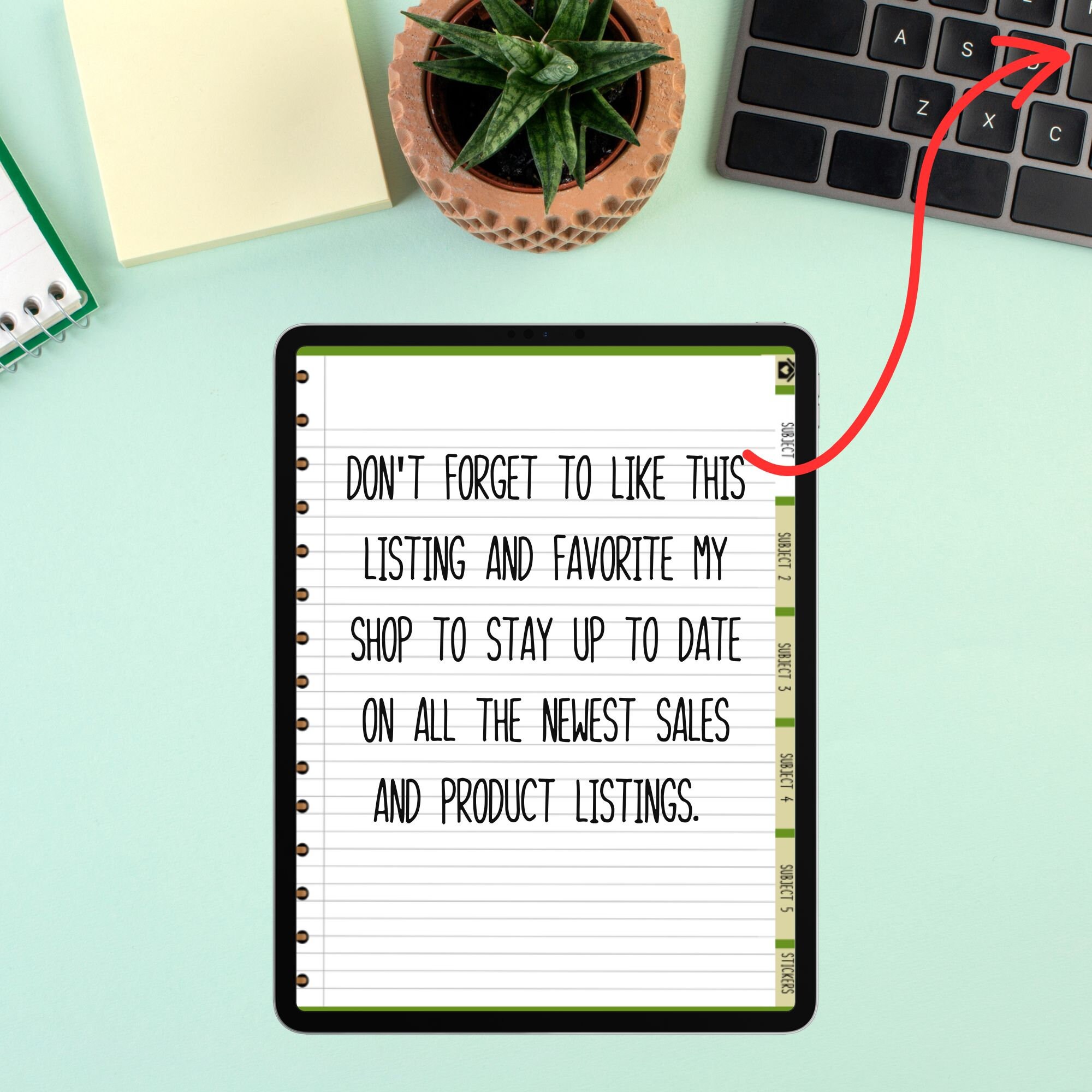 Life is Short Buy the Plants Digital Journal: Hyperlinked Notebook (PDF ...