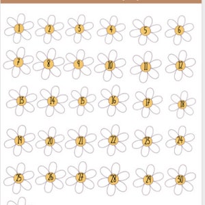 Daisy Digital Stickers, Printable Stickers, Digital Planner Stickers ...