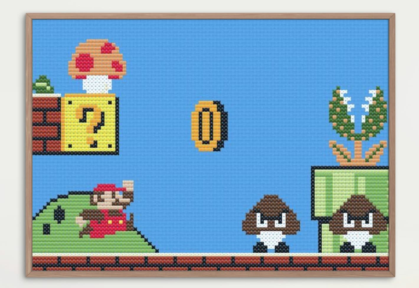 Cross Stitch Pattern PDF - Super Mario (instant Download) - Every Sale ...