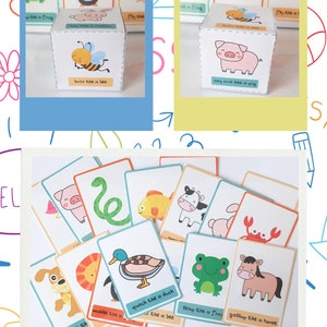 Acting Like a ... // Printable Animal Movement and Sound Game - 2 in 1 ...