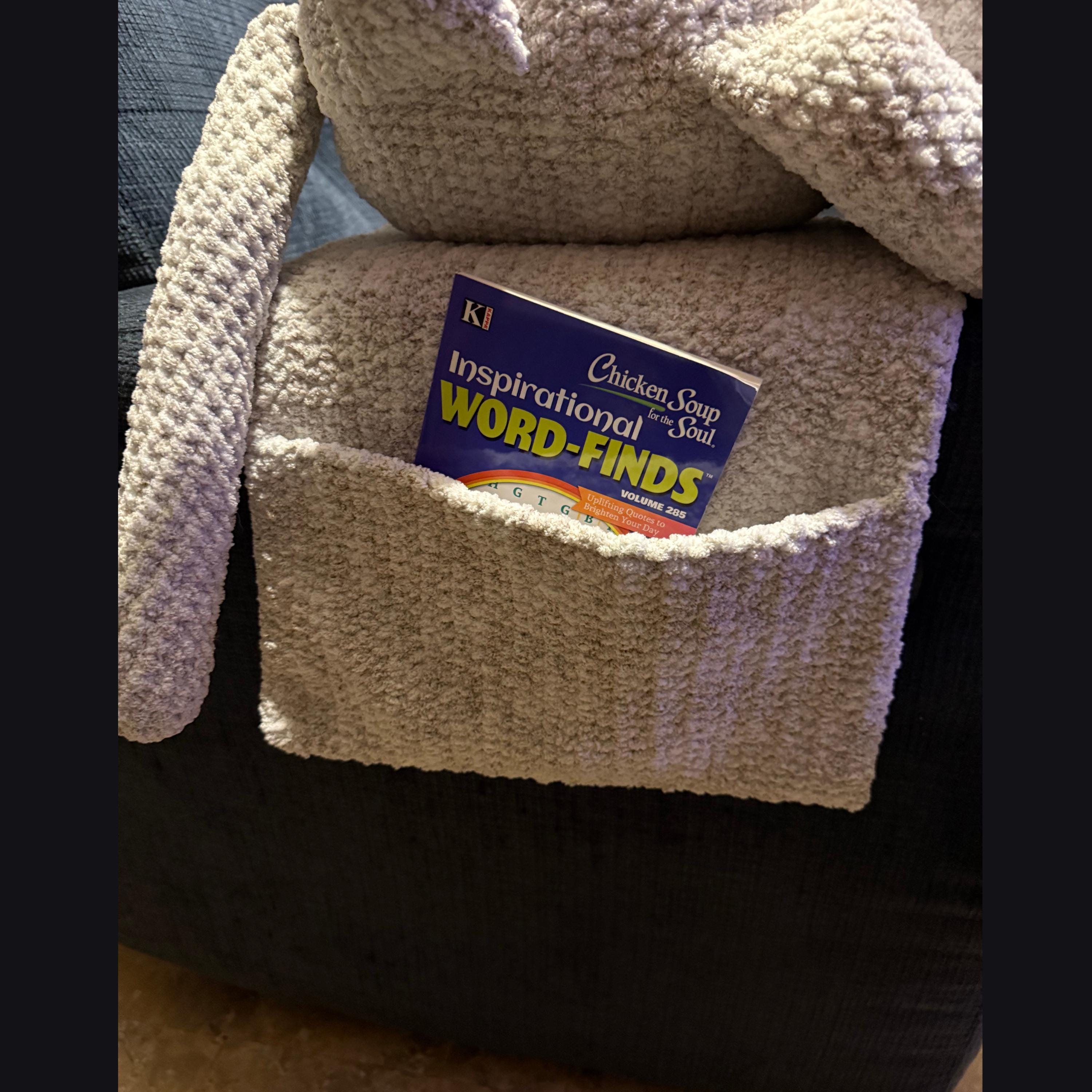 Crochet Cat Arm Rest Organizer - Etsy