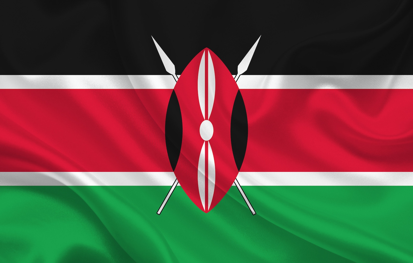 Flag Kenya| Custom Made Personalized Flag | Individual Design | High ...