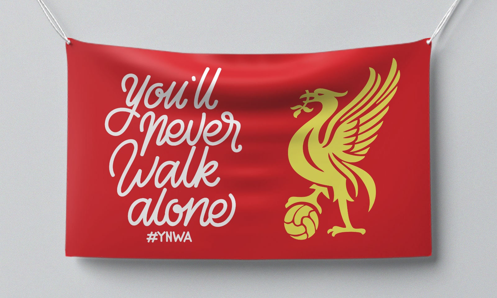 Flag LFC YNWA Football Premier League Customized Individual Design High ...