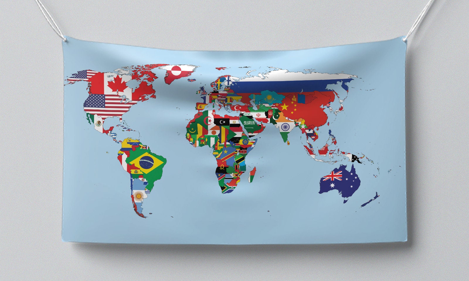 Flags of the World Flag | Custom Made Personalized Flag | Individual ...